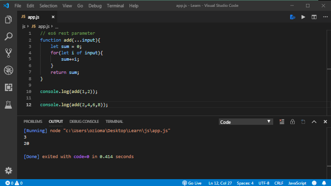 Rest Parameter Javascript Rest Parameter A Modern Feature Of By Stephen Ibe Medium 0372