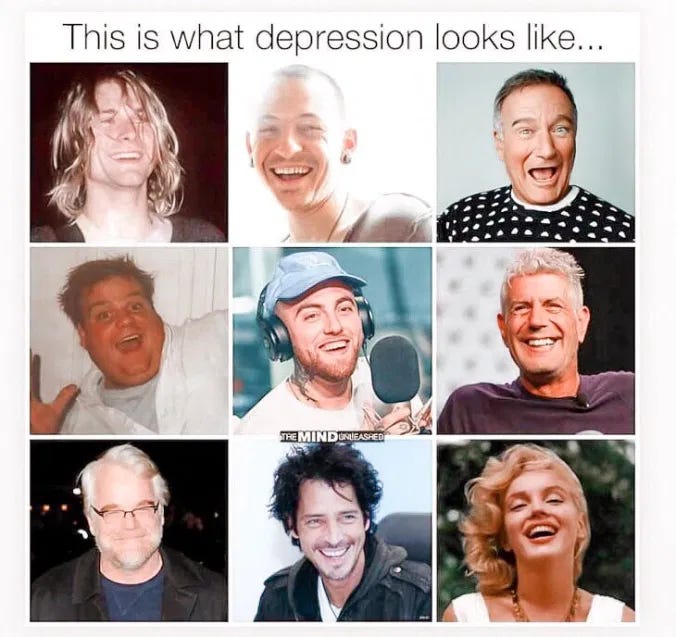 What does Depression Look Like, It's a Happy Face | Medium