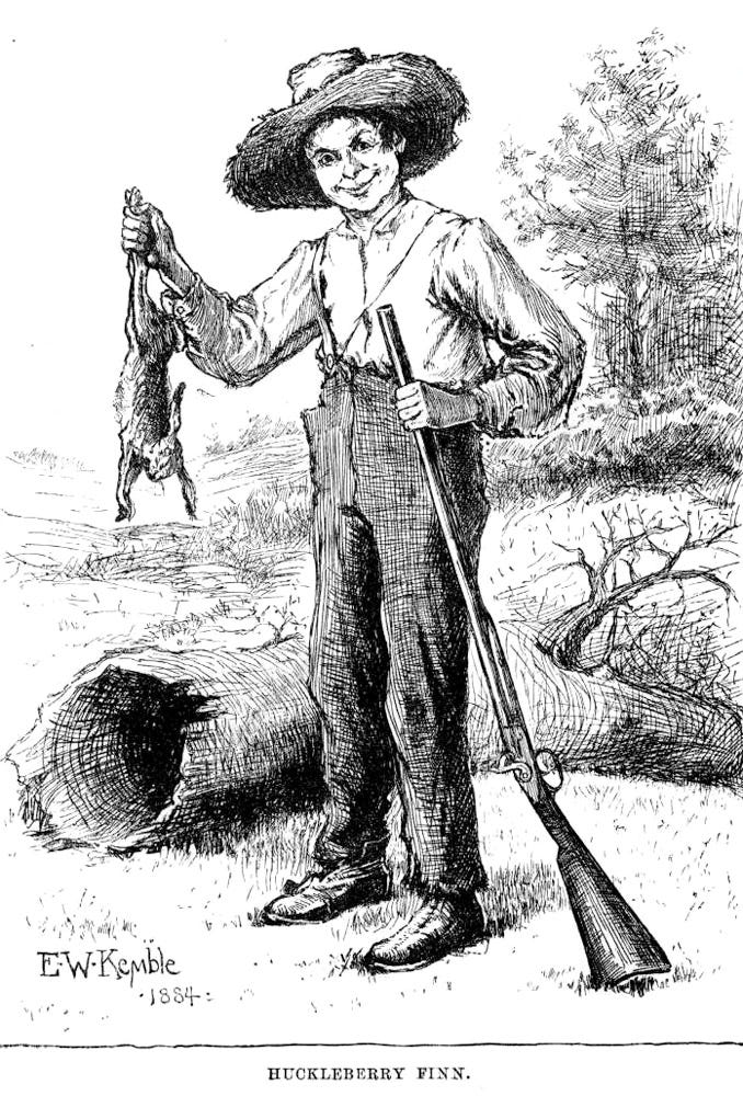 Interviews of Huck and Jim from The Adventures of Huckleberry Finn | by ...