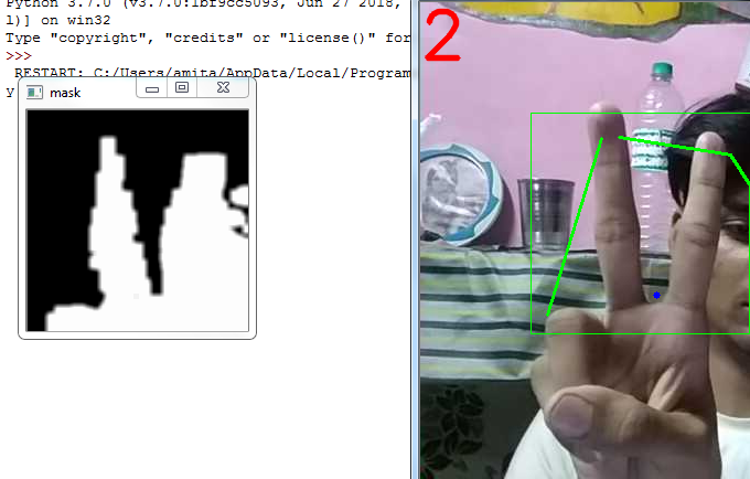 Hand Recognition in Python