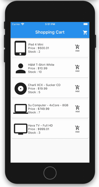 Flutter + Redux Saga — A More Realistic Shopping Cart App | by Bilal Uslu | Medium