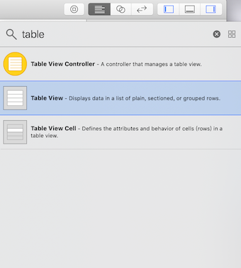 Swift UItableView. 首先把tableView放入畫面裡，然後再把tableViewCell放入tab… | by swimhead | Medium