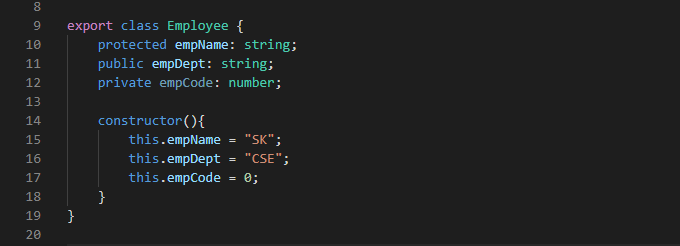 Access Modifiers And Constructor In Typescript By Saurabh Kumbhar Medium 2093