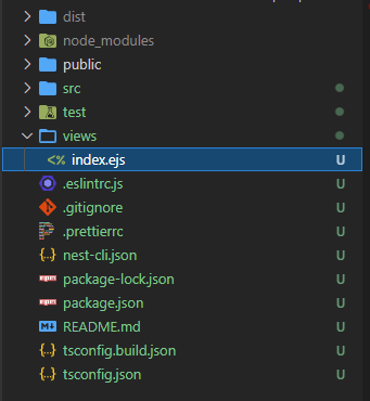 How to add EJS (.ejs) mvc to Nest.js application | Medium