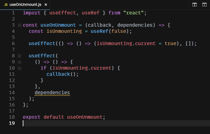 Run Code On Component Unmount With The Custom Hook “useonunmount” By Ricciuti Paolo Geek 4060
