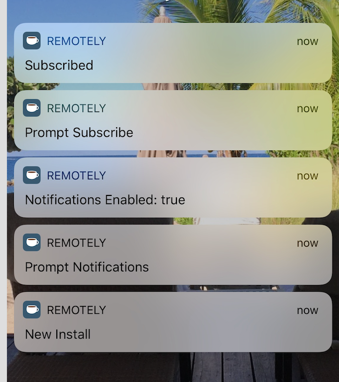 Send Yourself Push Notifications. If you’re building a web or mobile ...
