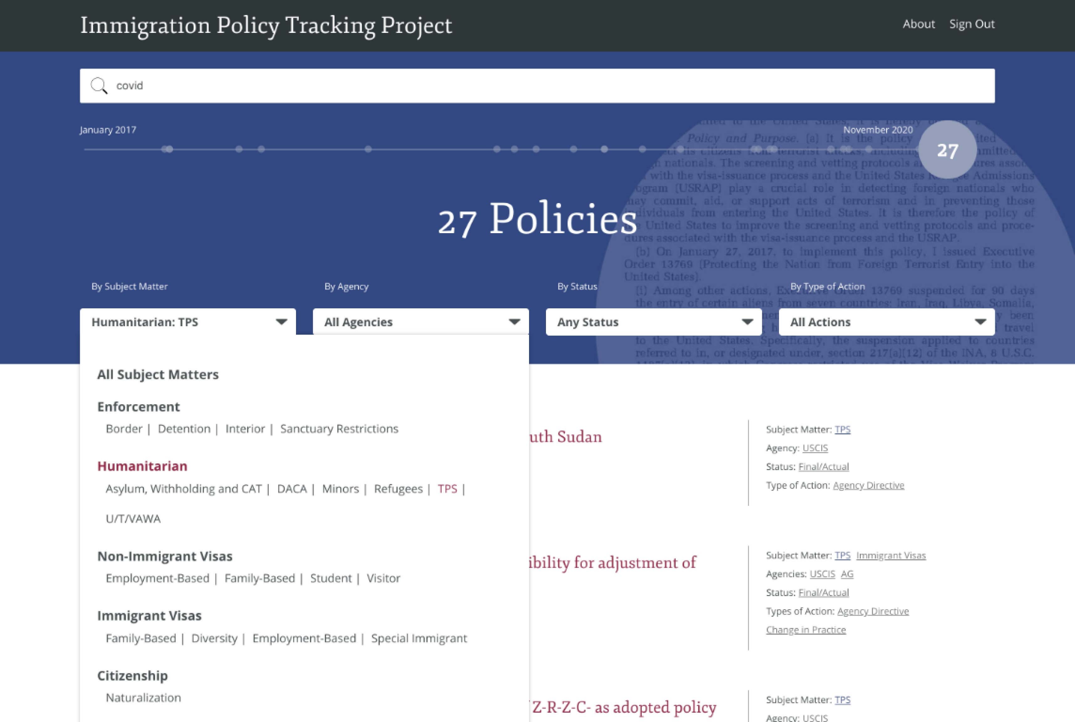Trump Administration Immigration Policy Tracker | Coforma