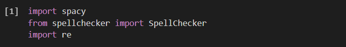 Spell Checker Using Pyspellchecker Package