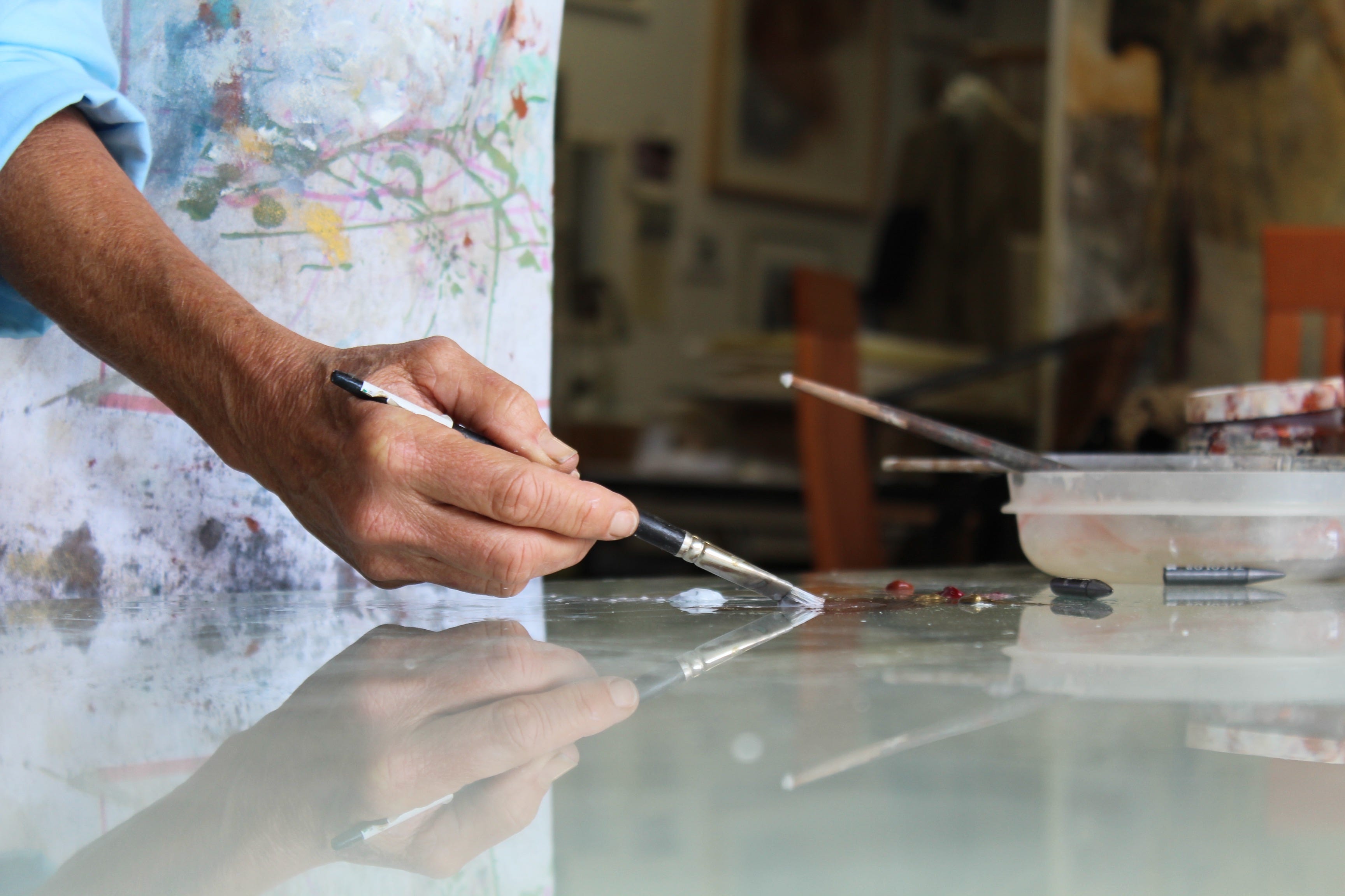 A Day in the Life of an Artist. “It’s wonderful to go to a museum or a ...