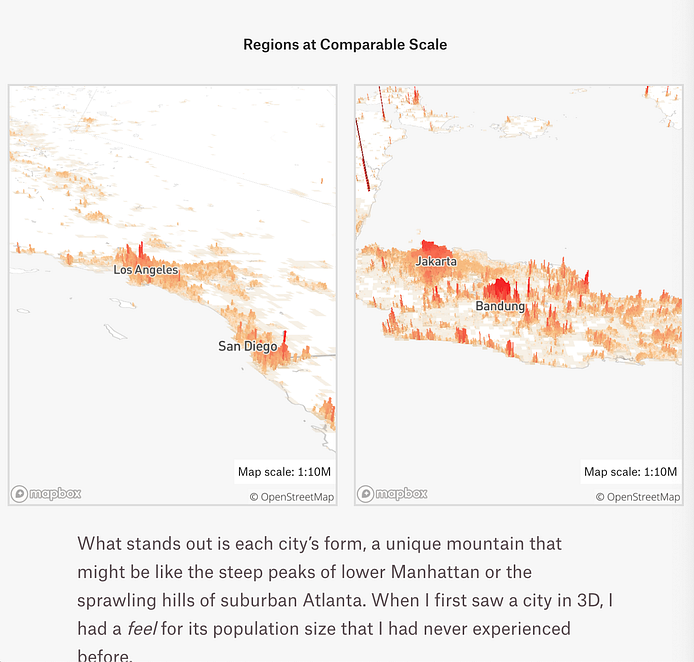 How The Pudding team uses Mapbox. Visual storytelling on population ...