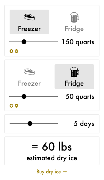 Design Brief: Cooler Calculator. What’s cooler than bein’ cool? Dry ice ...