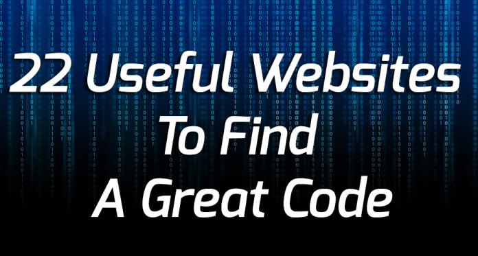 22 Useful Websites To Find A Great Code | by Hellen Than | Medium