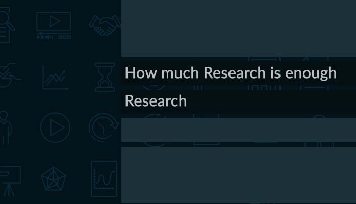 How much Research is enough Research | by Pedro Canhenha | UX Planet