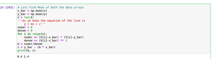 The mathematics behind Linear Regression | by WisOpt | Medium