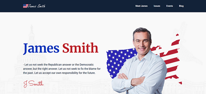 12 Best Political Website Templates and Themes for Candidates and ...