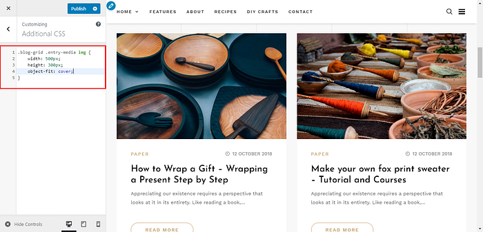 How to Crop Images in WordPress Using CSS? | by Janessa Tran ...