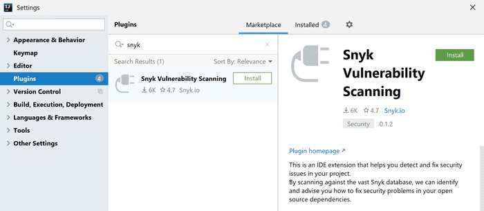 Detect vulnerable dependencies in IntelliJ IDEA | by ISOP | ISOP Nepal | Medium