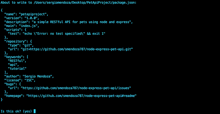 Building a RESTful API with Node and Express.js | by Sergio Mendoza ...