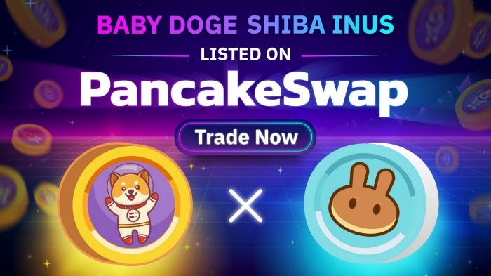 PANCAKESWAP LISTED BABY DOGE SHIBA INUS | by Audrey | Medium