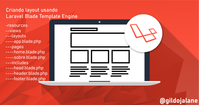 Criando layout usando Laravel Blade Template Engine | by Gildo Jalane | Medium