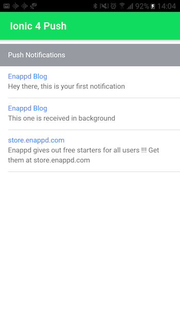 Firebase Push notifications in Ionic 4 | by Abhijeet Rathore | Enappd | Medium