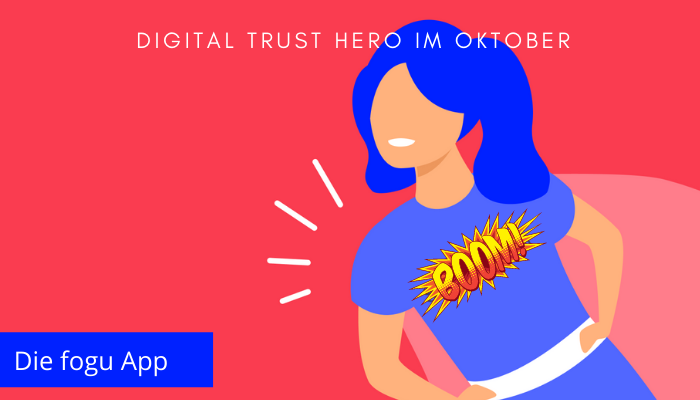 Unser nächster Digital Trust Hero im Oktober ist da: die fogu App! | by helix id Team | helix id ...