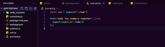 Getting started with Jest. What is JEST? | by Samuel Carrasco | Medium