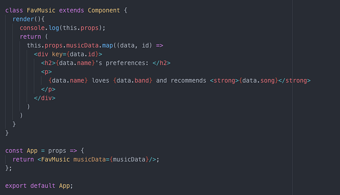 Major Props to React. React | by Gabrielle Bellini | Medium