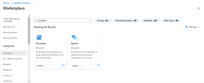 Microsoft Intelligent Azure Cognitive Services Data — Text Translation Service | by Vaibhav ...