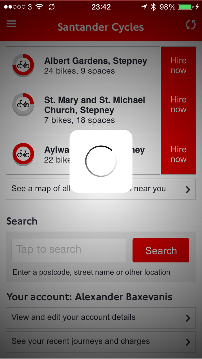 Review of the new Santander Cycles official app | by Alexander ...