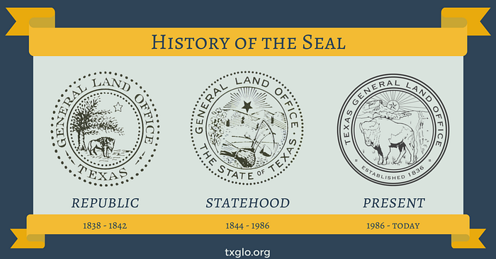 History of the General Land Office Seal | by Texas General Land Office ...