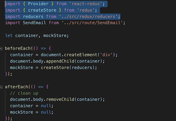Overview of React unit test file. Continuing the previous article about ...