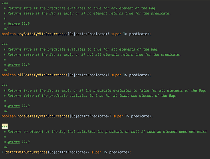 EC by Example: new features in the Bag API | by Alex Goldberg | Medium