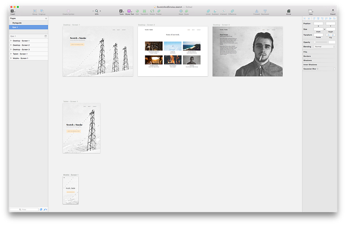 Get Started with Sketch in 5 minutes. | by Dave Ghent | Built to Adapt ...