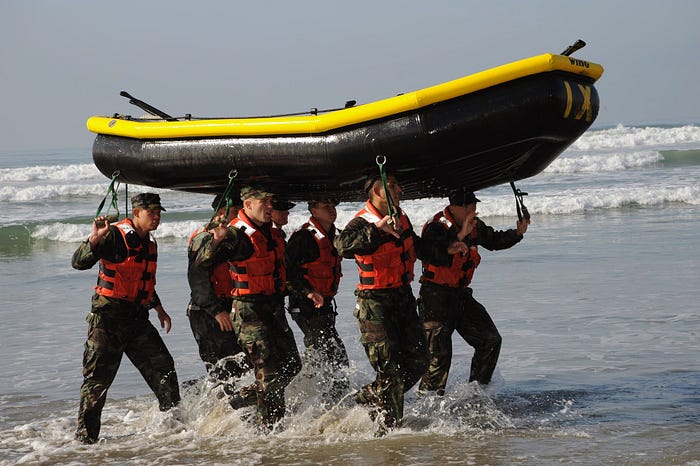 World view of the Navy SEALs. In one of the motivational speeches I ...