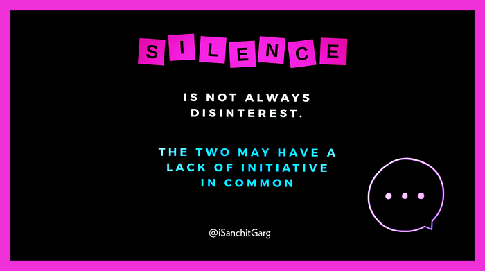 Why silence is very powerful?. SILENCE is a scary tool in-built inside ...