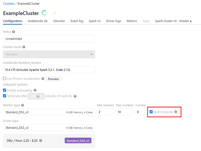 Azure Databricks Cost Optimisation: Job clusters, Spot VMs and ADF ...