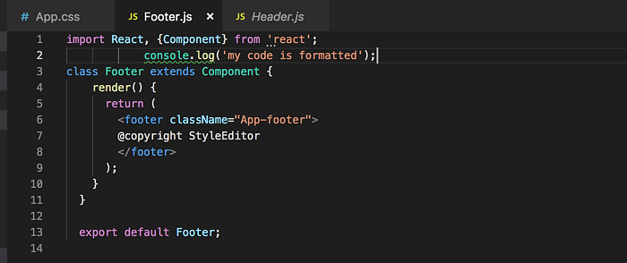 Setting up prettier in react app. By now, most of the developer’s will ...