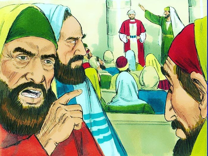 “When the Gentiles heard this, they were glad and honored the word of ...