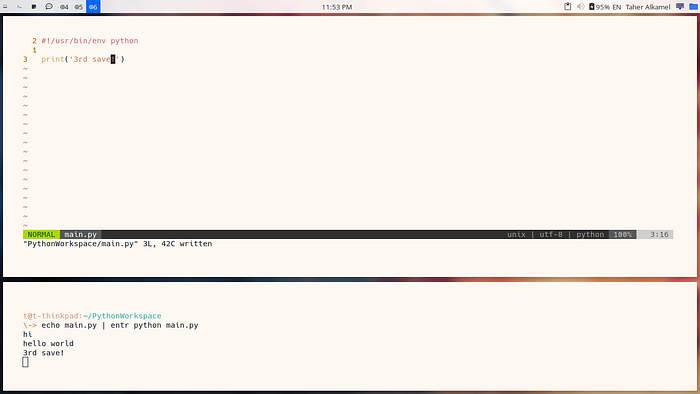 How To Automate Compiling And Running Your Code Using Entr Beginner