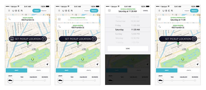 Uber Reserve. Plan ahead and reserve your favorite… | by Chris Chiusano ...
