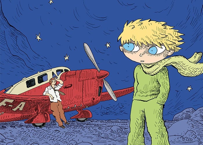 ‘El principito’, en cómic de la mano de Joann Sfar | by Papel en blanco ...