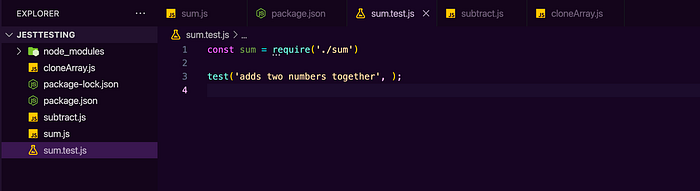 Getting started with Jest. What is JEST? | by Samuel Carrasco | Medium