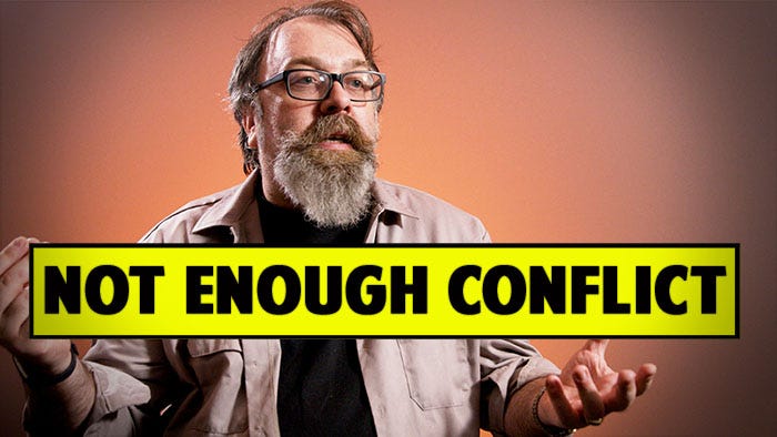 Most New Writers Struggle With Conflict — Tony DuShane | by FilmCourage ...