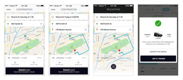 Uber Reserve. Plan ahead and reserve your favorite… | by Chris Chiusano ...