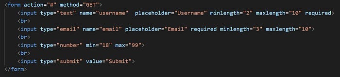 JavaScript- Forms validation. HTML5 already validates forms using… | by ...