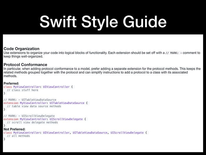 Ios Best Practices Part 2 Swift Code Style By Maxim Vialyx Medium