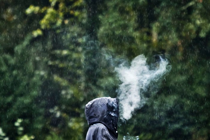 “Do you have a spare smoke”. The addiction of smoking in the rain… | by ...