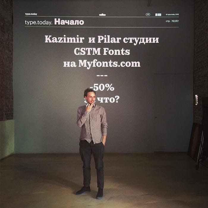 Russia’s Changing Font Market. An Interview with Ilya Ruderman of… | by ...