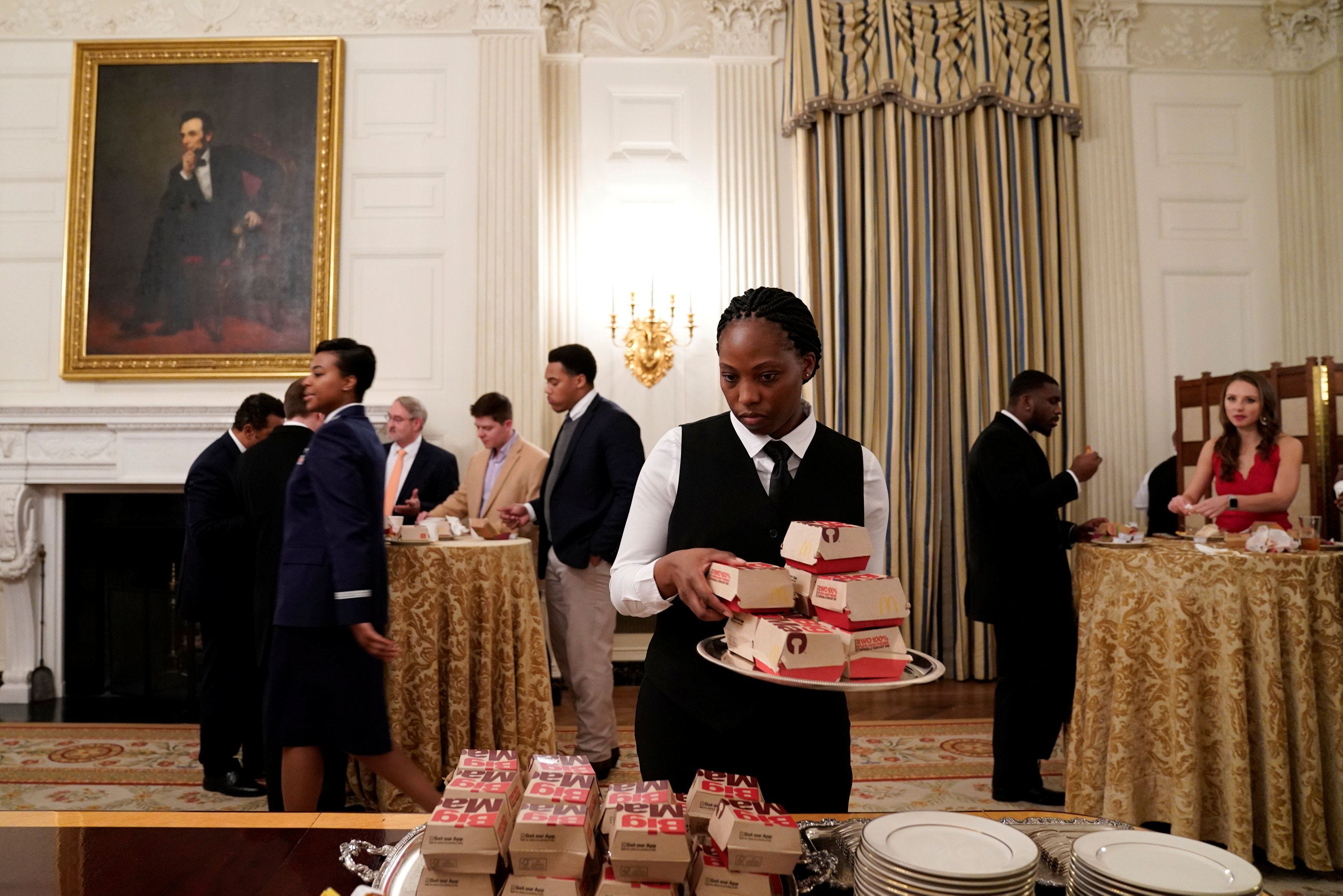 Chatting the Pictures: Race and Trump’s Fast Food Feast at the White House
